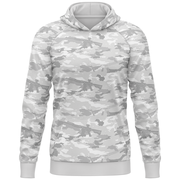 Arctic Ghost Camo ARs Hoodie – Eagle Six Gear