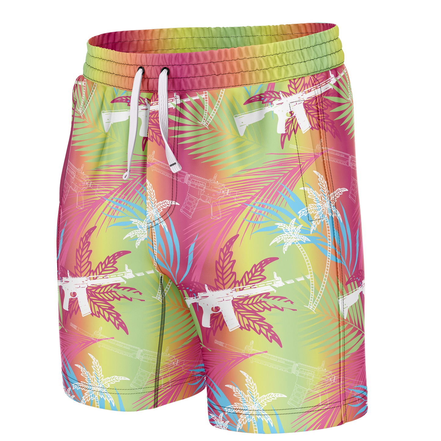 Breezy Palms Swim Trunks – Eagle Six Gear