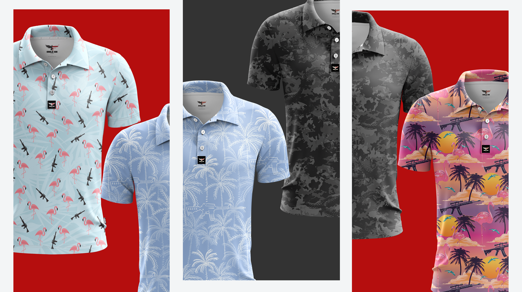 The Most Comfortable Hats and Golf Polo Shirts – Eagle Six Gear