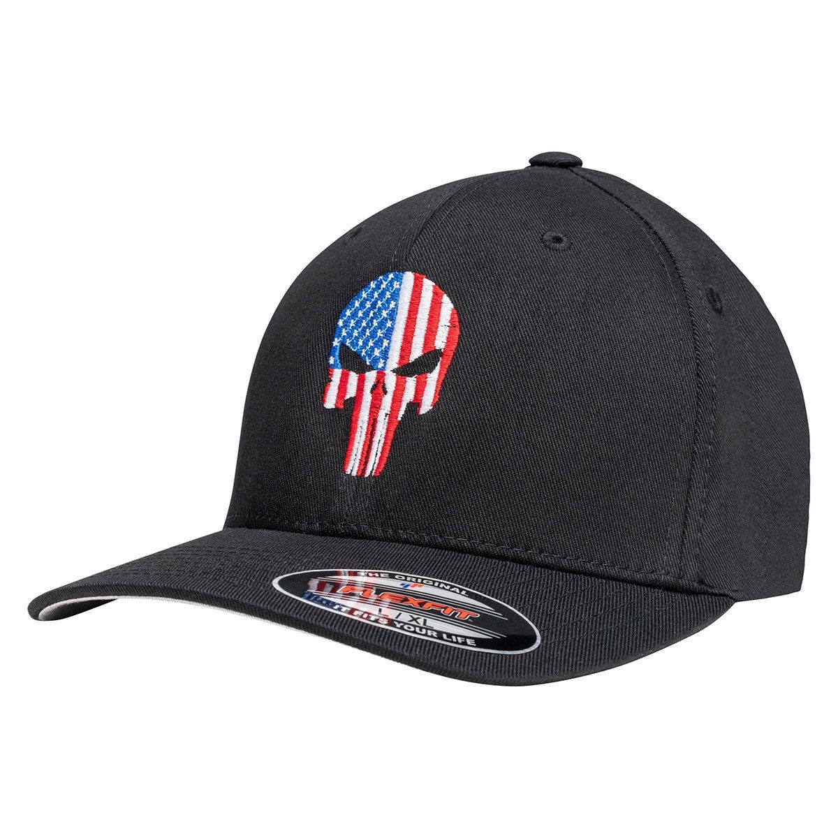 American Fearless Patriot Flexfit Hat | Punisher Hat – Eagle Six Gear